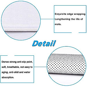 Yuaobeimei Blue Rose in Water Shower Curtain Water Floral Print Modern Style 4Pcs Bathroom Sets with Fabric Curtain, Rugs,and Hooks