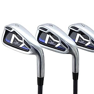 AGXGOLF Senior Men's Magnum Graphite Edition Complete Golf Club Set w/Stand Bag, 460cc Driver, 3 Wood, Hybrid, 5-9 Irons, Wedge: Right Hand: Tall (+1 Inch) Length: Built in The USA
