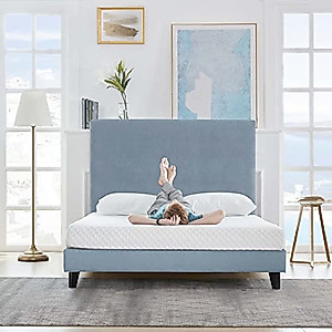 King Size Mattress, 6 Inch Gel Memory Foam Mattress with Motion Isolation, Triple-Layer Breathable Mattress for Cool Sleep & Pressure Relief, Medium Firm, Bed in A Box, CertiPUR-US Certified (King)