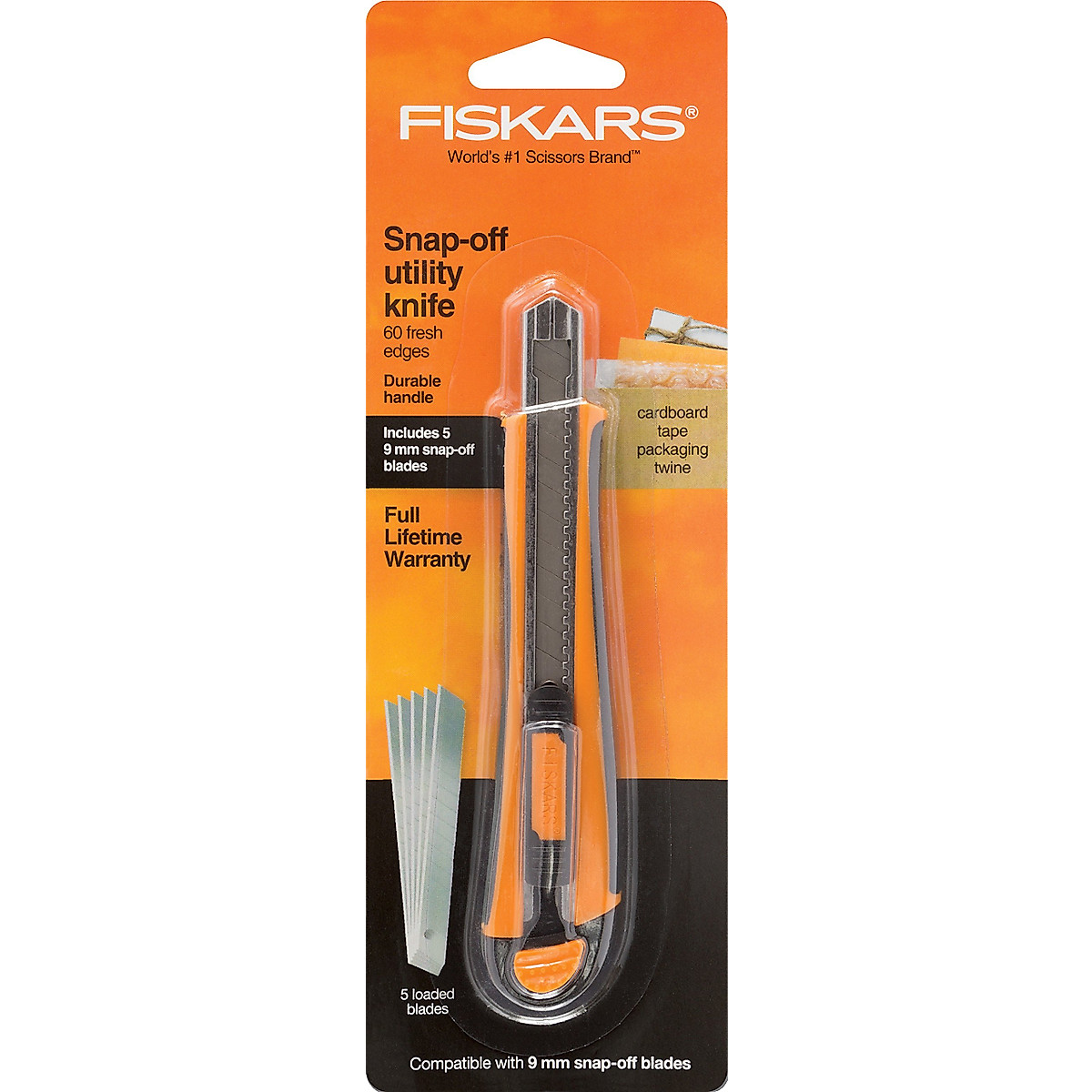 Fiskars 144710-1001 9mm Snapp-Off Utility Knife