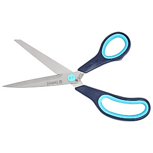 Mundial Cushion Soft BP1890-1 Dressmaker Shears, Blue/Lt. Blue Handle