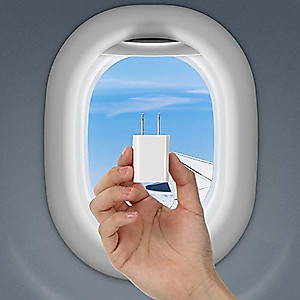 12 Pieces USB Wall Plugs USB Charger Blocks Charging Blocks for Wall Outlet 2.1a Dual Port USB Wall Plug Fast Charging for Most Smartphones and Tablets (White)