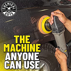 Chemical Guys BUF503 TORQX Random Orbital Polisher (Safe for Cars, Trucks, SUVs, & More) 700W, Orbit 8mm, 4.7 lb