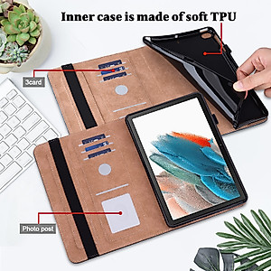 VODEFOX Case for Xiaomi Redmi Pad SE 11 inch 2023 Released,PU Leather Flip Solid Color Stand Case Cover with Card Solt Protective Cover for Redmi Pad SE Tablet - Blue