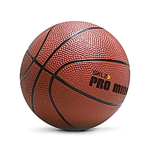 SKLZ Pro Mini Hoop Basketball System with Adjustable-Height Pole and 7-Inch Ball, HP08-000