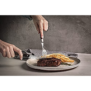 Tramontina 29899/155 Knives Set, Stainless Steel, Brown, 30 x 30 x 30 cm