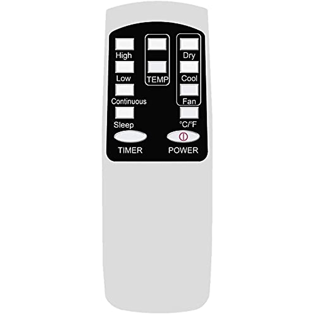 Replacement Remote Control for Shinco Global Air CCH BRADA AC Air Conditioner Remote Control YPL3-10C SPAE12W SPAZ10W SPAZ08W SPF2-10C SPF2-12C YPL3-10C-CCH US823-006V810131 823-006V81 823-006V70