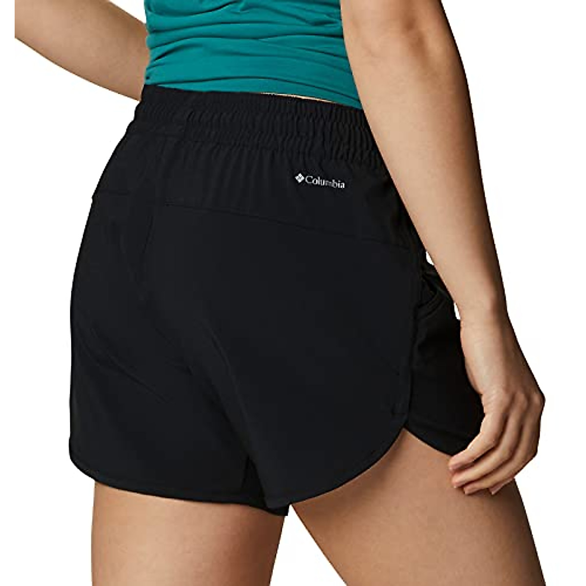 Columbia Women's Bogata Bay Stretch Short, Black, Small x 5L