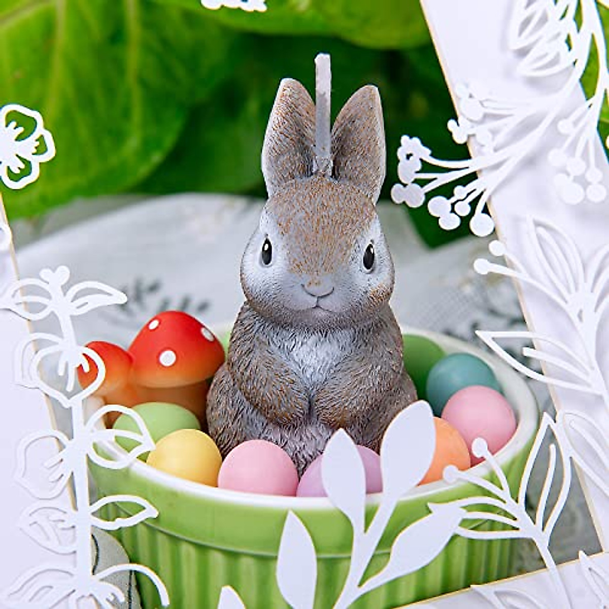 Easter Rabbit Bunny Egg Scented Aromatherapy Candle Bowl