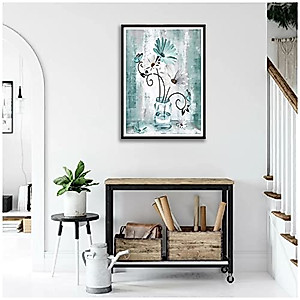 VIGEGU Diamond Painting Kits for Adults - 5D Diamond Art Kits for Adults Kids Beginner,DIY Flowers Full Drill Diamond Dots Gem Art Crafts for Home Wall Decor 12x16inch