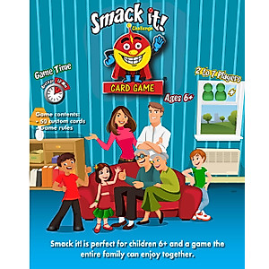 Arizona GameCo Smack it! Card Game for Kids & Families – Fun and Easy to Learn for Boy or Girl Ages 6-12