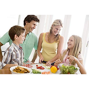 Extra Thick Flexible Frosted Clear Plastic Cutting Mats, Set of 6, by Better Kitchen Products