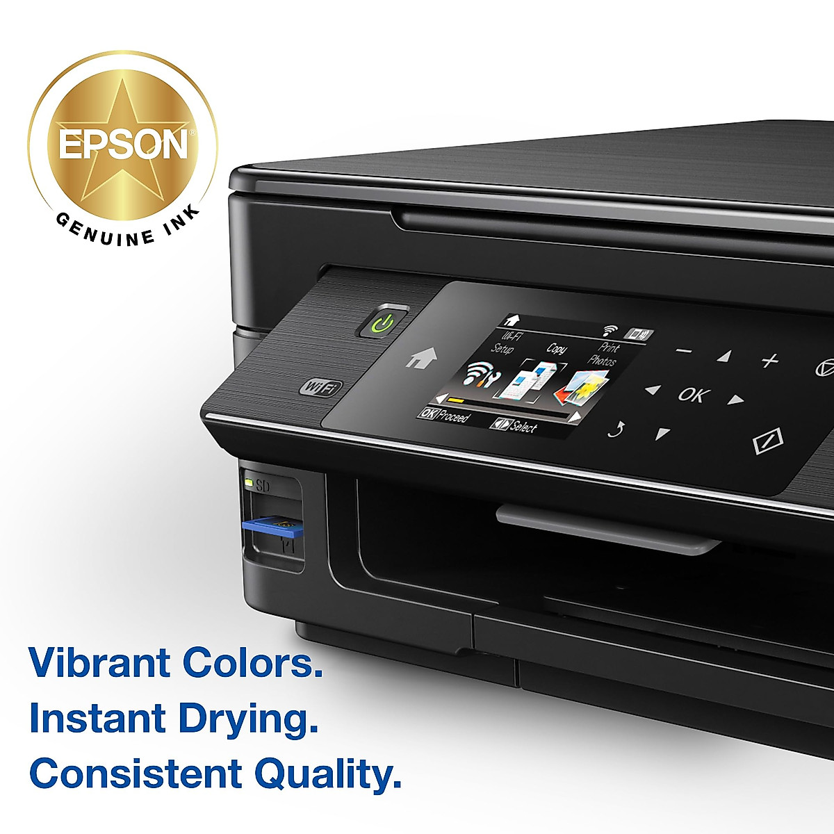EPSON T288 DURABrite Ultra -Ink High Capacity Black -Cartridge (T288XL120-S) for select Epson Expression Printers