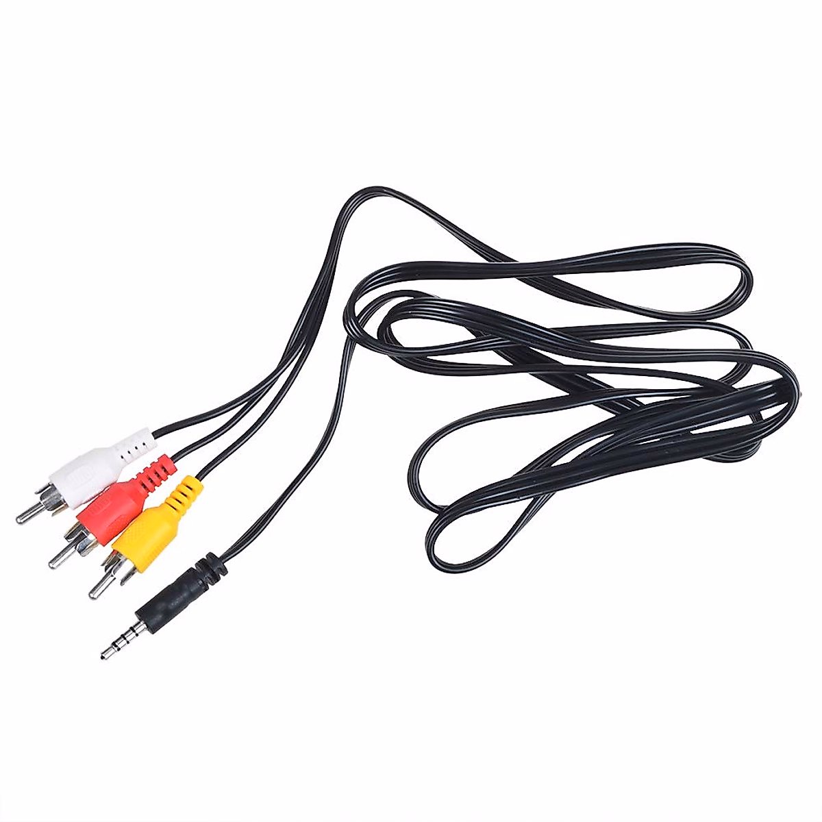 kybate 5ft AV A/V Audio Video TV Cable Cord Lead for Canon ZR100 ZR500 ZR600 ZR700 ZR800