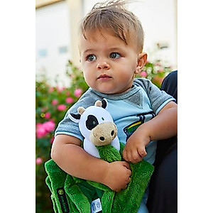 John Deere John Dere Baby Cuddle Blanket Farm Animal, Green, One Size