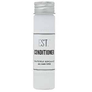 World Amenities EST. Conditioner with Grapefruit-Bergamot fragrance, Biodegradable/Recyclable Bottle with Screw Top, 1.41oz / 40ml, Pack of 48
