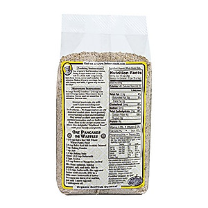 Bob's Red Mill Organic Scottish Oatmeal, 20 Ounce Bags (Pack of 4)