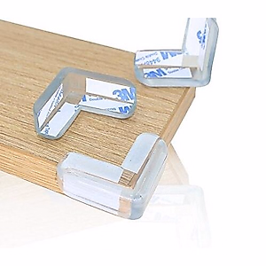 WOIWO 10PCS Soft Silicone Table Guards Corner Collision Angle Baby Protection Angle