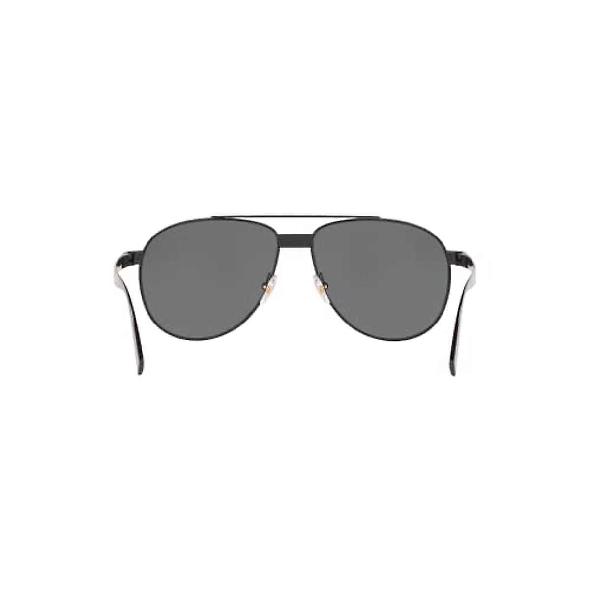 Versace Man Sunglasses Black Frame, Dark Grey Lenses, 58MM