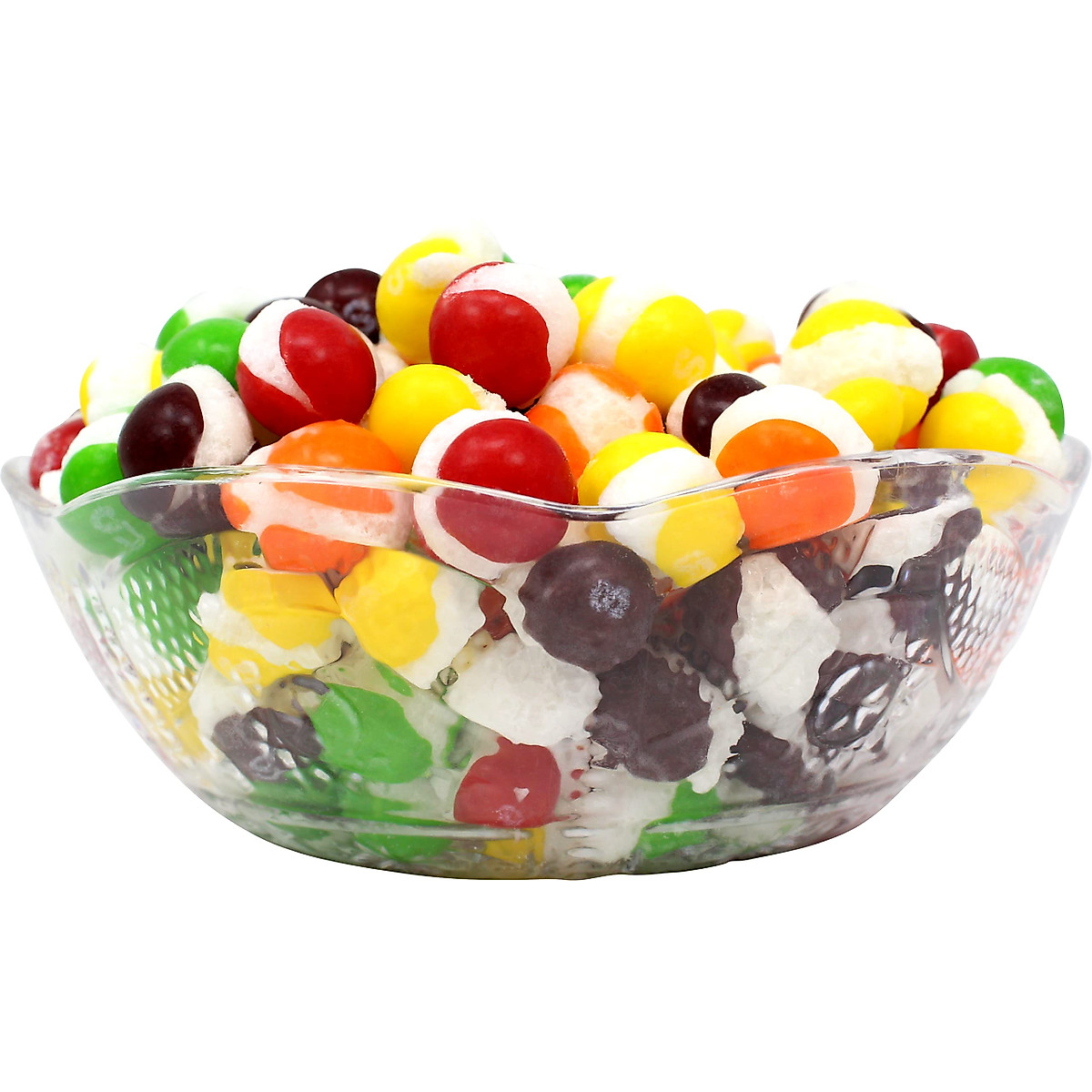 Freeze Dried Candy - 10oz XX LARGE pack of CANDYGENIUS cool freeze dry candies puff frozen dehydrated skittles bulk giant snack fruit crunch birthday kids parties