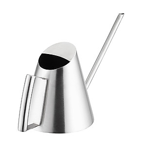 900ml Stainless Steel Long Mouth Watering Can Flower Bonsai Watering Garden Planting Indoor and Outdoor Garden Yard