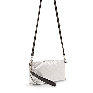 Lucky Brand Lucky Lizz Clutch, Silver