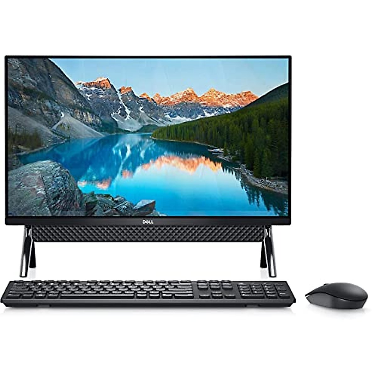 Dell Inspiron 5400 AIO Desktop, Intel Pentium Gold 2-Core Processor, 8GB DDR4 Memory, 256GB PCIe NVMe M.2 SSD, Windows 10 Home, 23.8" FHD Non-Touch Screen, Integrated Graphics