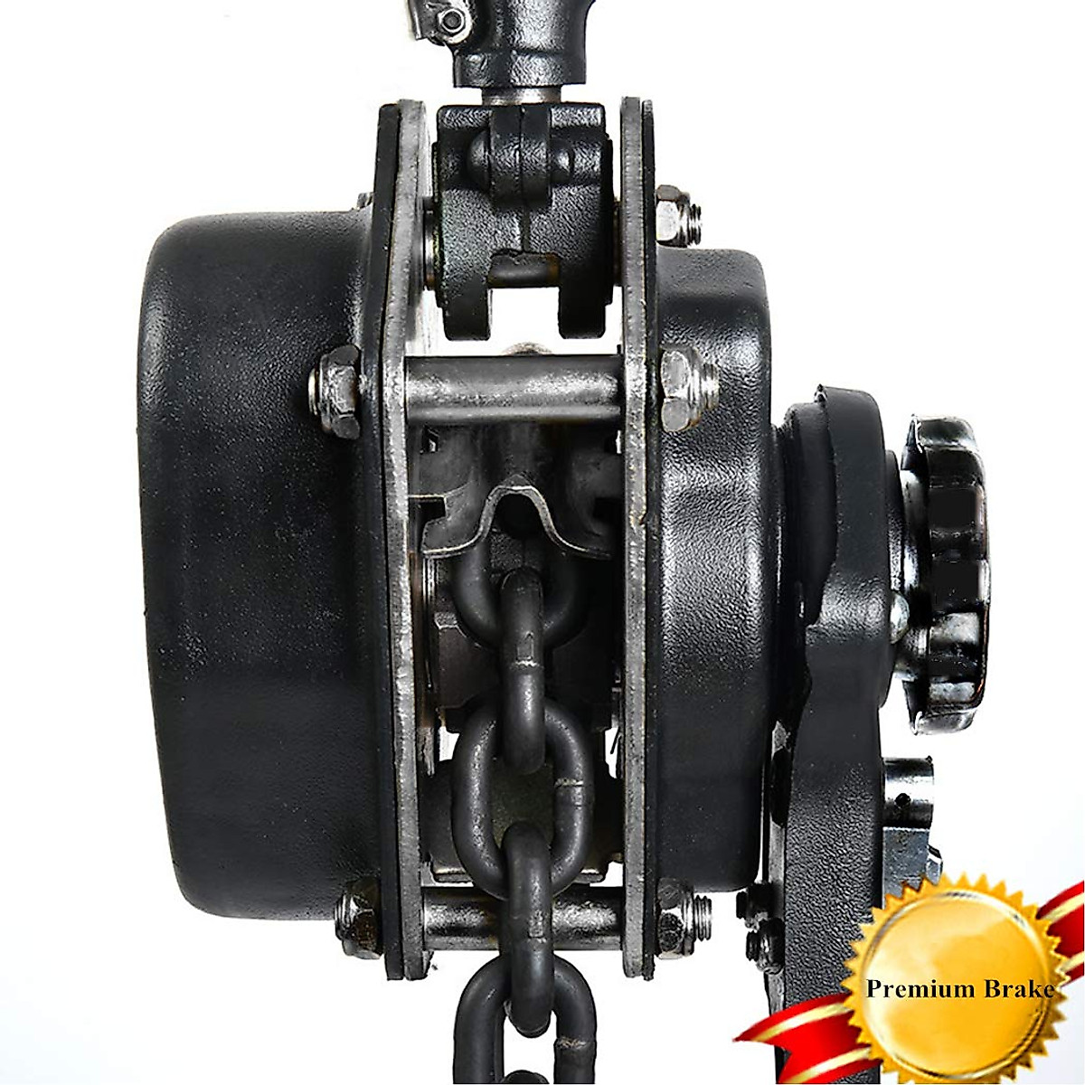 Manual Lever Hoist Come Along 3/4 TON 1650 LBS Capacity 10FT Lift 2 Heavy Duty Hooks Commercial Grade Steel for Lifting Pulling Construction Building Garages Warehouse Automotive Machinery