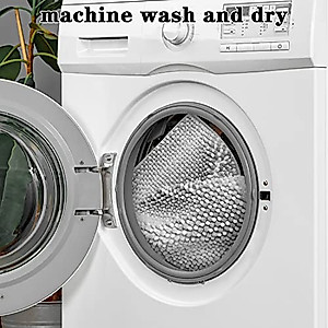 Abilliongo Bath Mat, Gray Bath Rug for Bathroom Non Slip Bathroom Rug Machine Washable Plush Water Absorbent Bathroom Mat Rugs(20"×32")