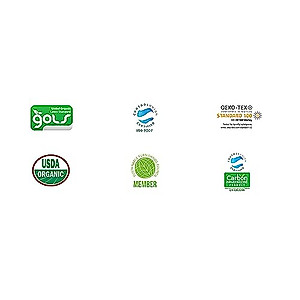 Triad Organic 7 inch RV Latex Mattress, Medium Comfort with Premium Organic Cotton and Wool Quilted Cover, Olympic Queen (66x80)