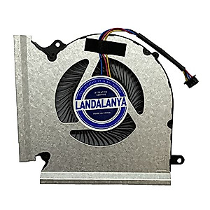 LANDALANYA Replacement New CPU and GPU Cooling Fan for MSI GE66 GP66 GL66 Series Laptop PABD08008SH N453 N454 E330800930MC200K E330401690MC200K Fan DC5V 1.0A
