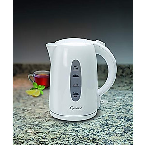 Capresso 279.02 Electric Water Kettle, 57 oz, White