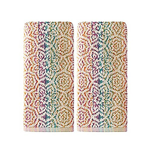SKL Home by Saturday Knight Ltd. Rhapsody 2 Pc Hand Towel, Multicolored