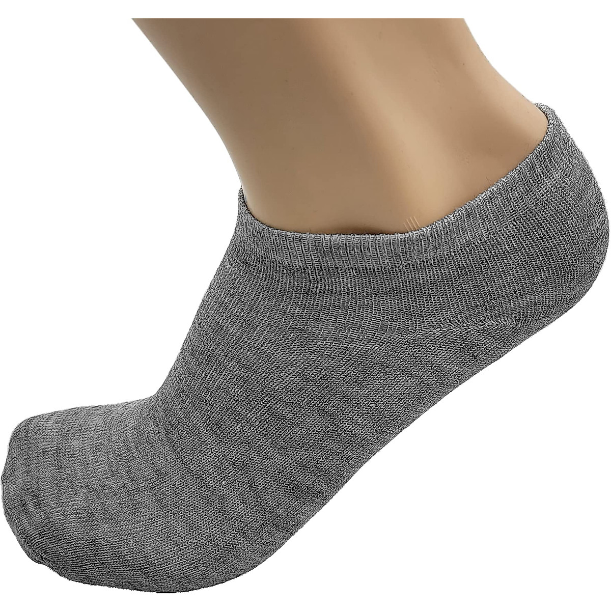 Winterlace 48 Pairs Thin Low Cut Ankle Socks for Men Comfortable Lightweight Breathable Bulk Pack