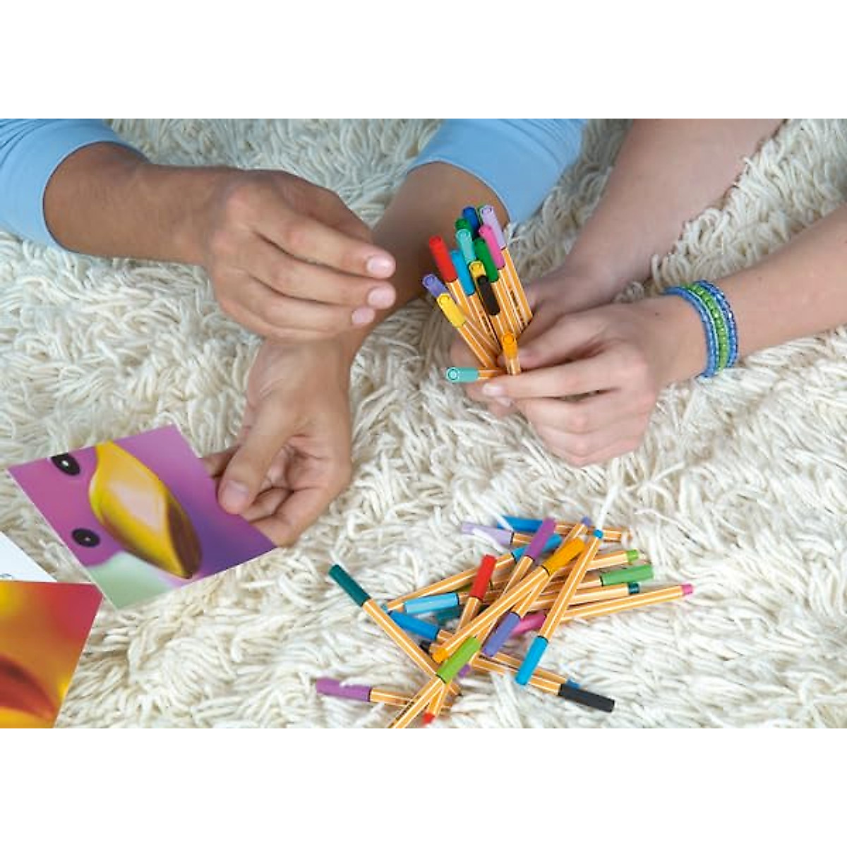 STABILO Fineliner Point 88 Mini Mystabilodesign Pouch of 12 Assorted Colours