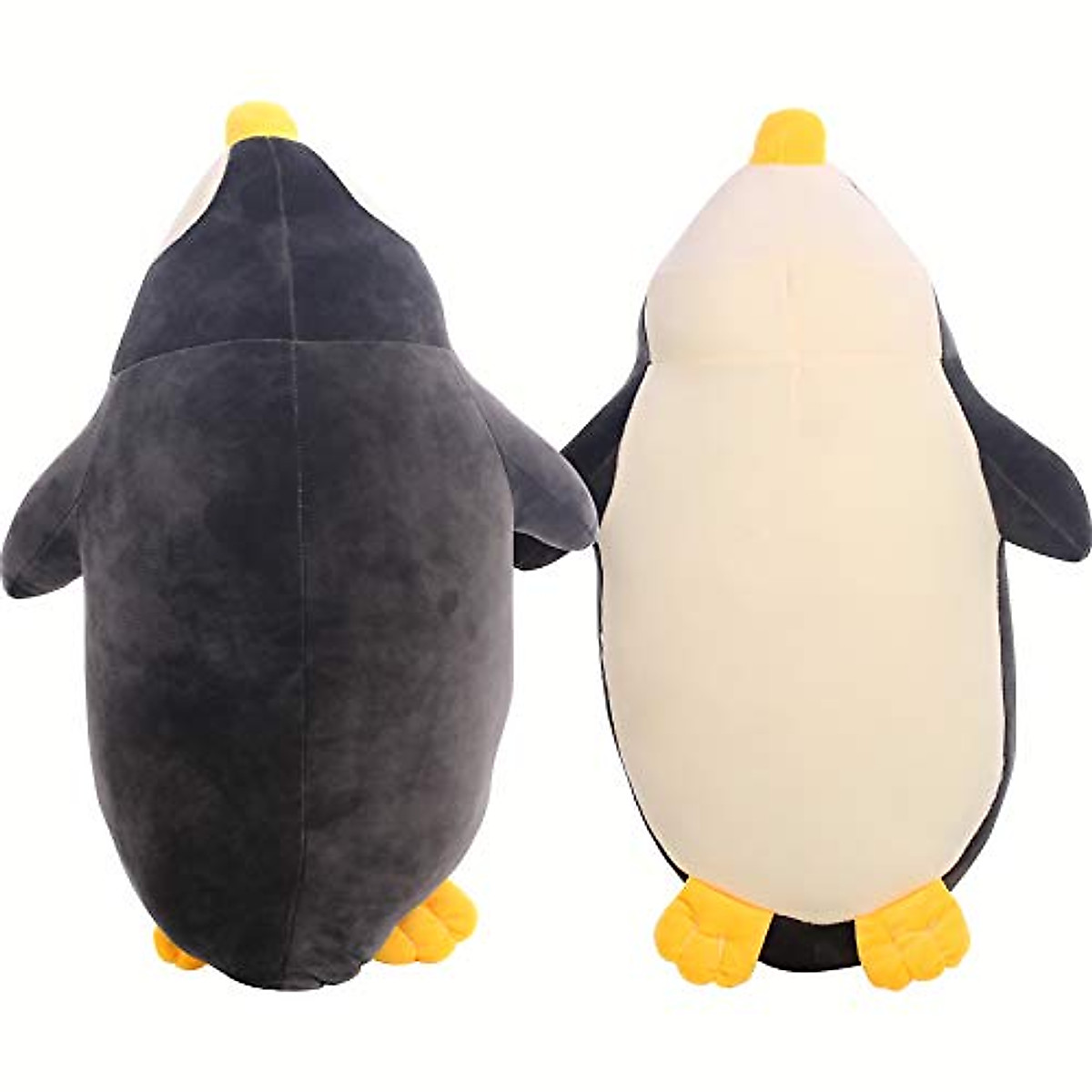 DENTRUN Penguin Stuffed Animals Bulk, Cute Penguin Plush Doll Play Toys for Kids Girls Boys Adults Birthday Xmas Present, Adorable Soft Plushies and Gifts, 12.20/18.11/22.44/25.98 Inchs, Blue, Black