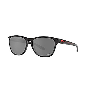 Oakley Men's Oo9479 Manorburn Square Sunglasses, Marc Márquez Matte Black Ink/Prizm Black, 56 mm