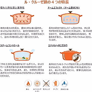 Le Creuset Enameled Cast-Iron 7-1/4-Quart Round French Oven, Cherry Red