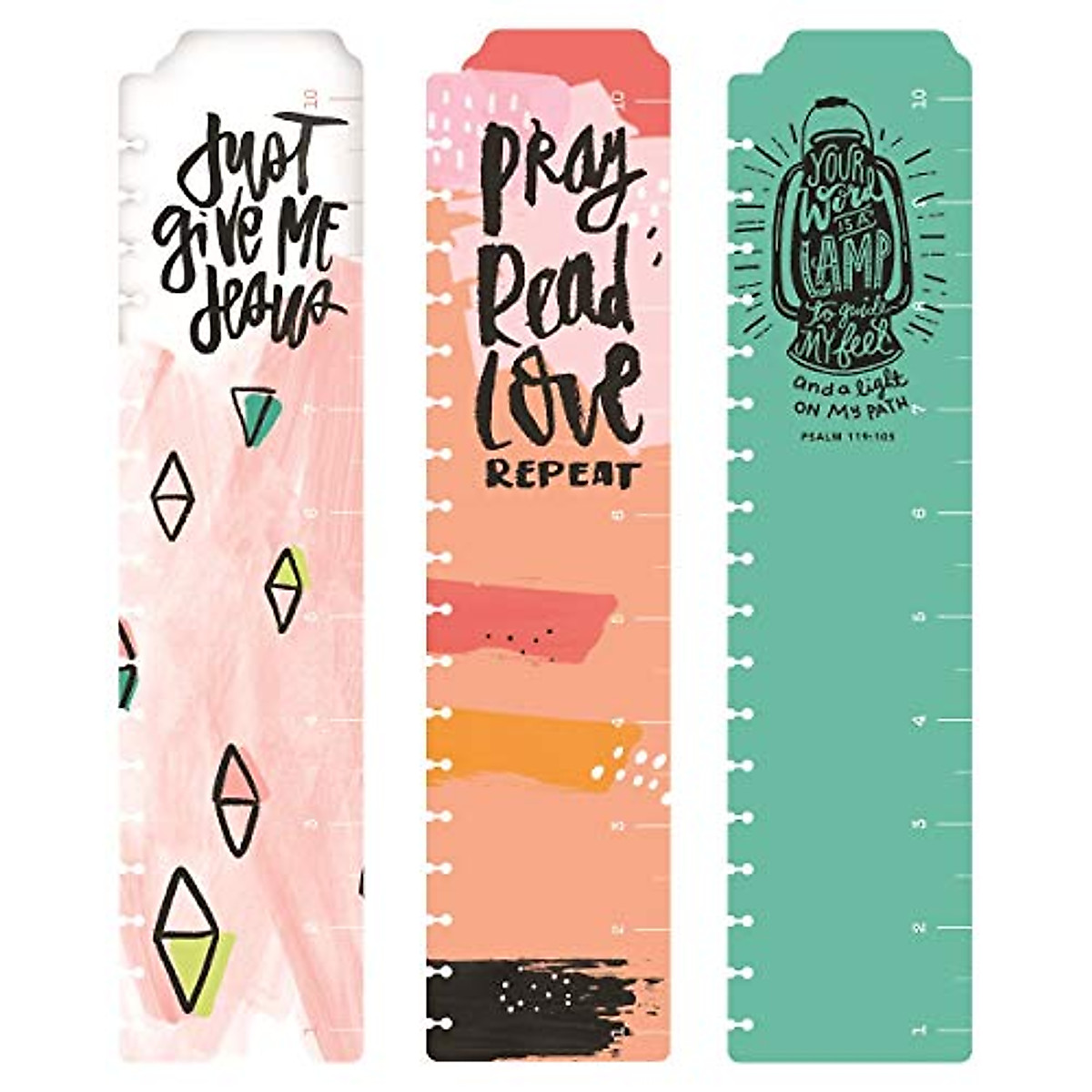 Illustrated Faith Illustrating Bible Just Give Me Jesus Clip-in Bookmarks, Set of 3