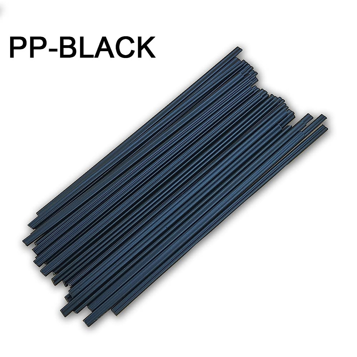 WOLODARSK 1PC=19.5 Inch 40PCS Plastic welding rods ABS/PP/PVC/PE welder rods for plastic welder gun/hot air gun (Each 10pcs rods)