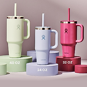 Hydro Flask 24 OZ Travel Tumbler Botanical Bliss Agave