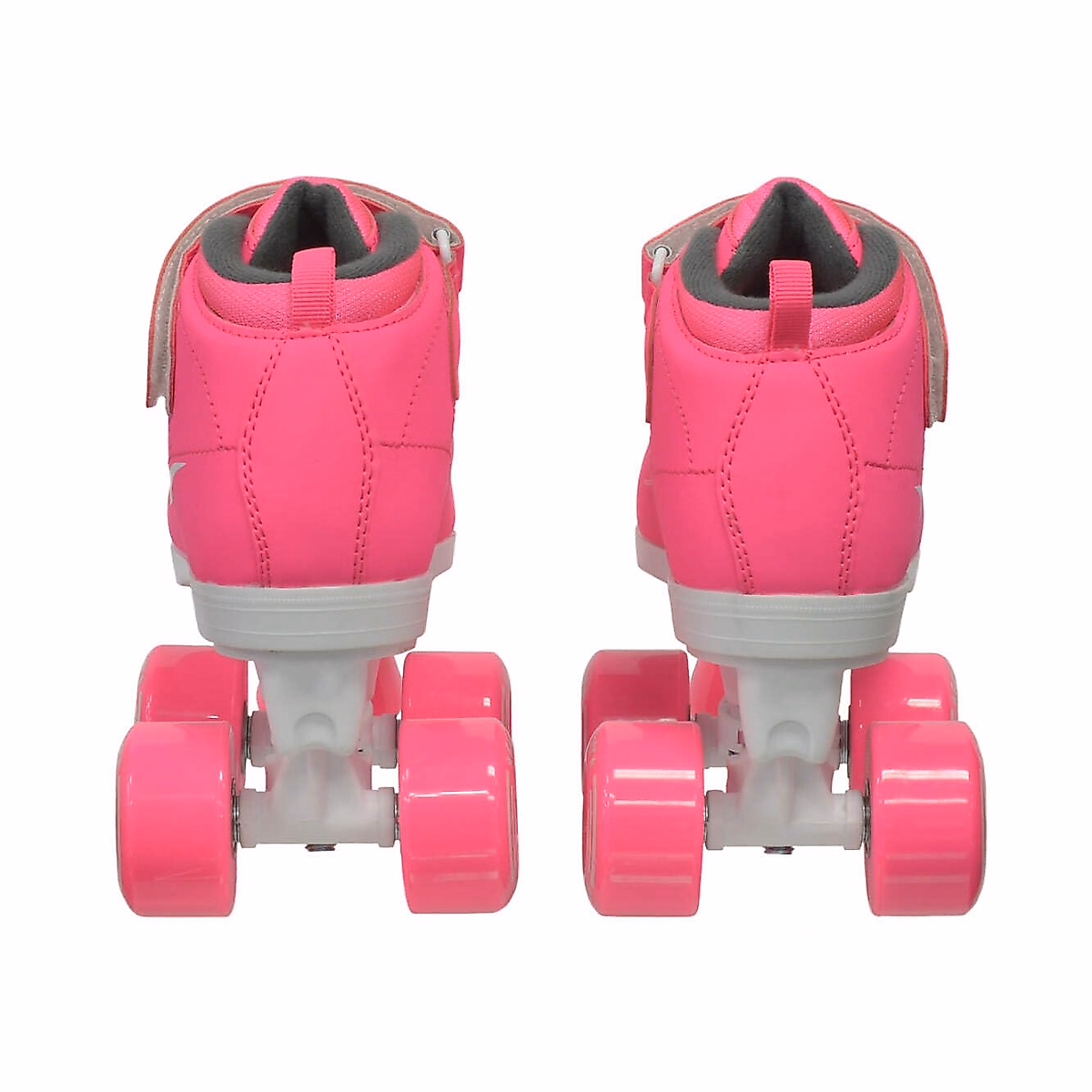 New Epic Galaxy Elite Pink Quad Roller Skate 3 Pc. Bundle w/Bag & Extra Laces (Pink & Black)! (Youth 5)