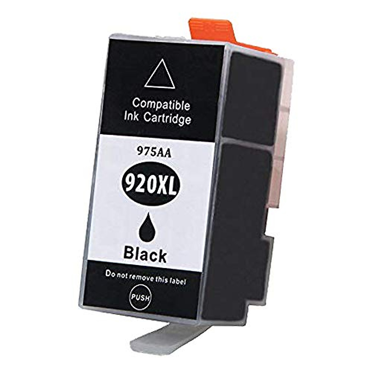 Tuobo 4 Black Replacement for 920 XL Ink Cartridge with New Chip High Capacity, Compatible with OfficeJet 6500a 6500 6000 7500a 7500 7000 Inkjet Printer