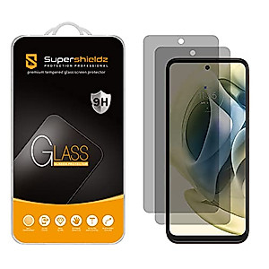 (2 Pack) Supershieldz (Privacy) Anti Spy Screen Protector Designed for Motorola Moto G Stylus (2022) / Moto G Stylus 5G (2022) [Not Fit for 2021/2020 Version], Tempered Glass, Anti Scratch, Bubble Free