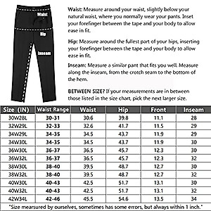 COOFANDY Men's Classic Fit Flat Front Dress Pants No Iron Premium Casual Pants