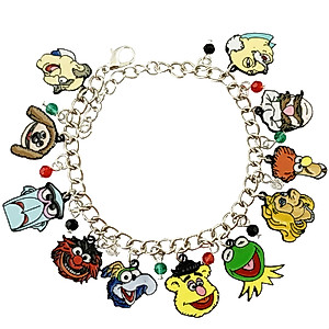 AYJBDGR Universe of Fandoms Cosplay Jewelry Anime Cartoons Charm Bracelet Gifts for Women