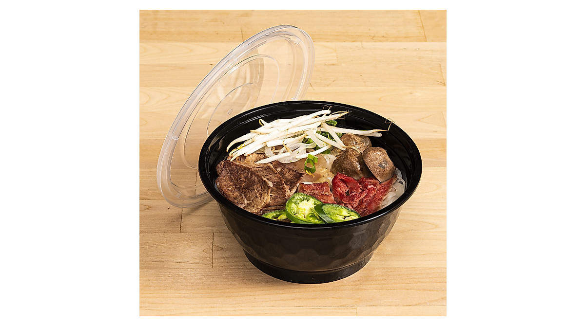 TIYA 50 oz Takeout Food Containers - Bulk 120 Pack