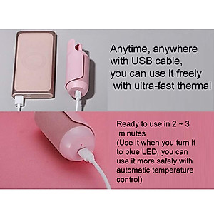 UNIX USB Sugar Pin External Rechargeable Hair Roll for Styling