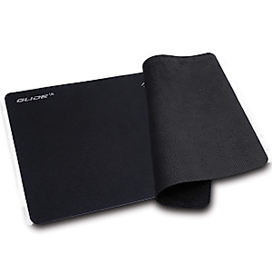 Mad Catz The Authentic G.L.I.D.E. 16 High Performance Gaming Mouse Pad Gaming Surface With Heat Bonded Edges And Non-Slip Rubber Base 10.6 x 12.6 in, Black