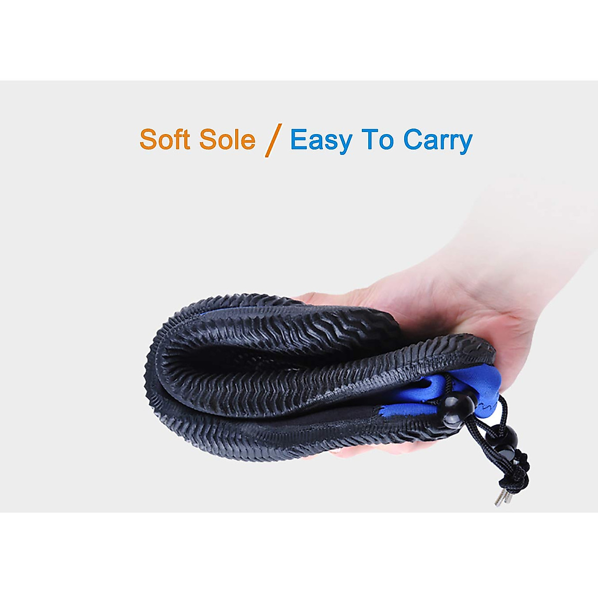 Dive Boots Neoprene Wetsuit Booties Scuba Diving Booties 3MM 5MM for Men Women, Fin Booties Quick-Dry Anti-Slip Water Sports Boots for Surfing Fishing Kayaking (3mm Grey, US Men’s 5 / US Women’s 6)